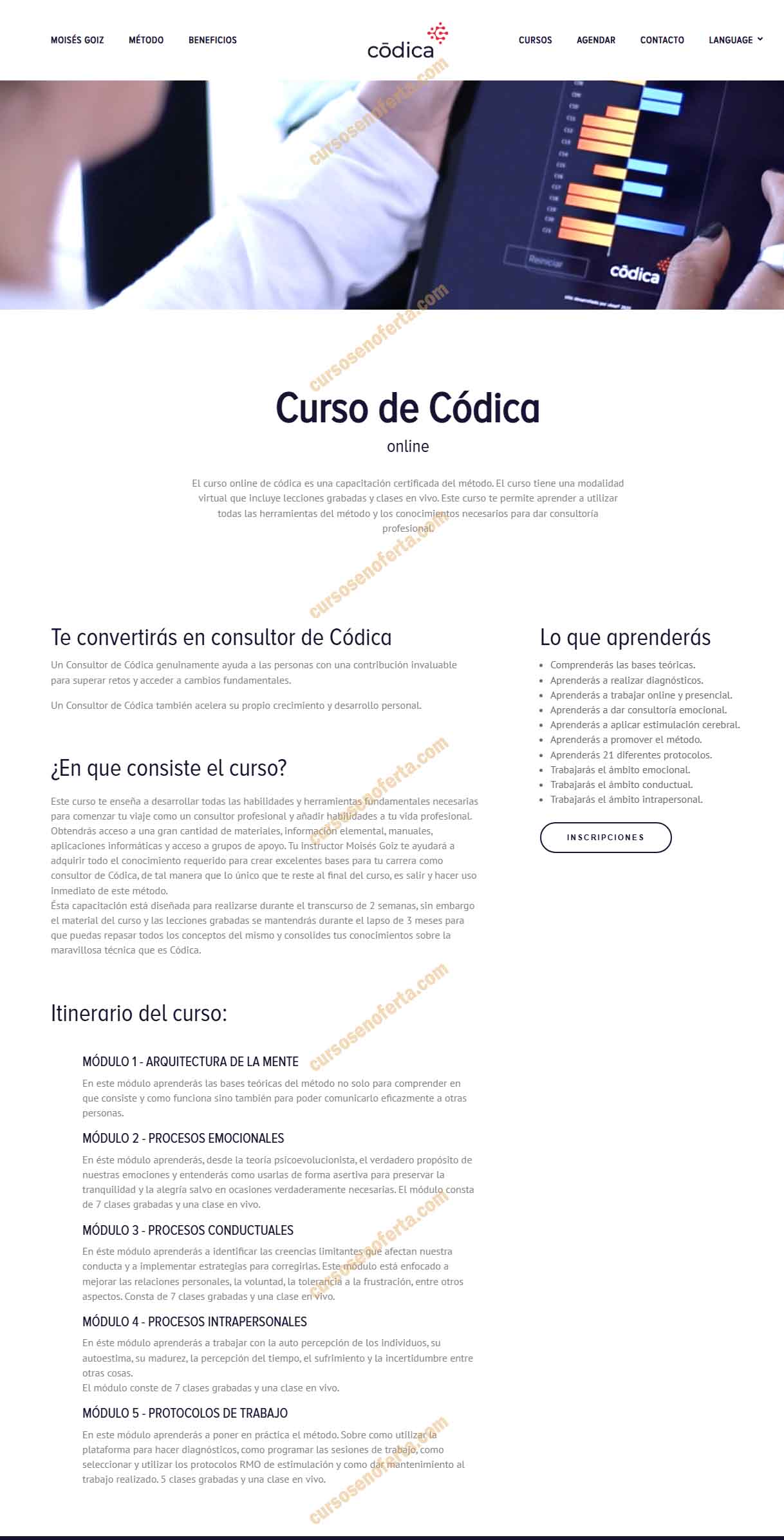 Curso de CODICA - cursosenoferta.com
